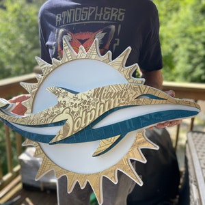 Miami Dolphins Sign - Etsy