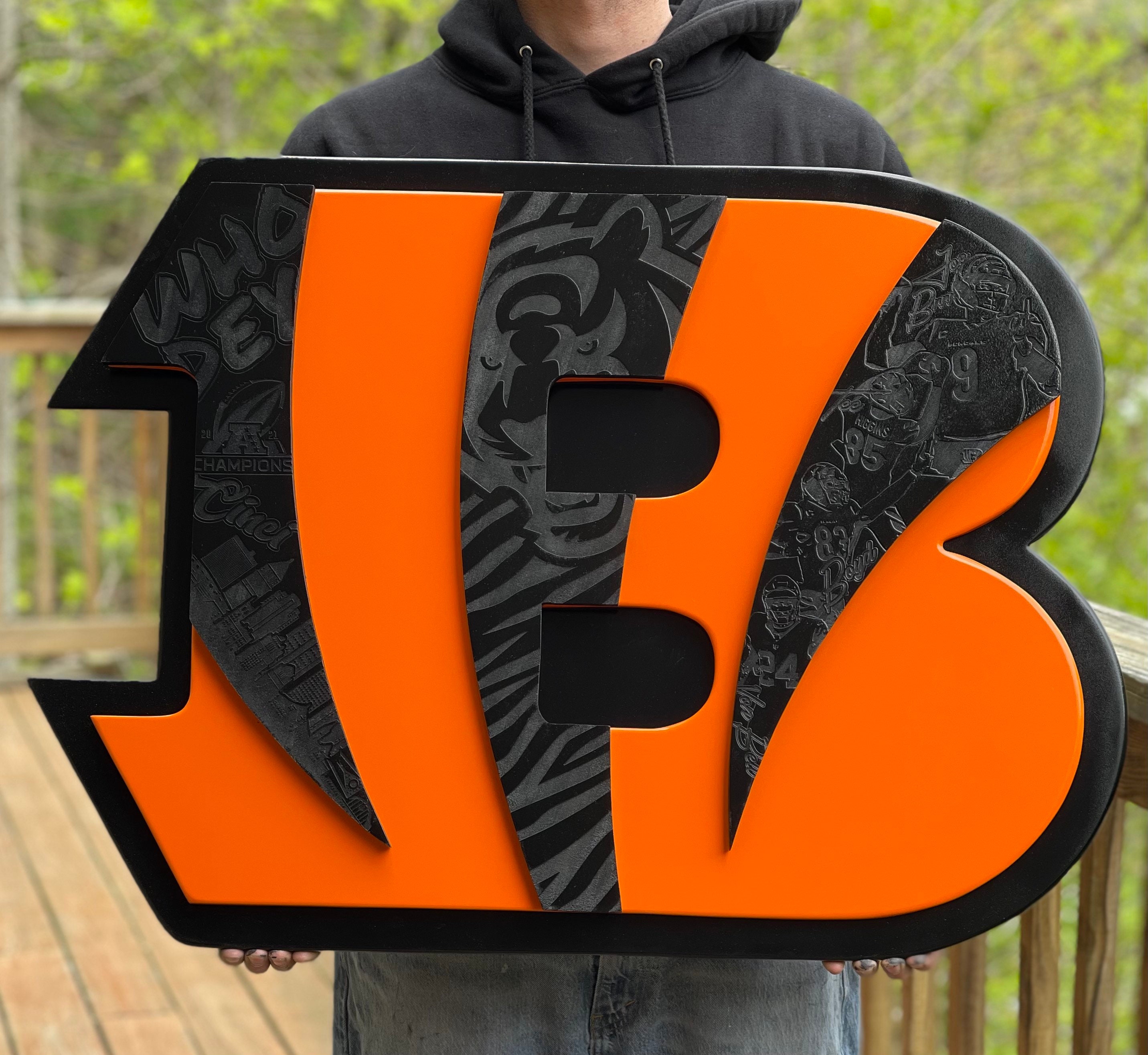 Cincinnati Bengals AFC Championship Sign orange - Etsy
