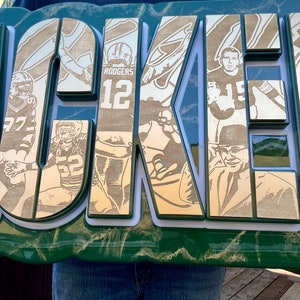 Front Lit Packers Sign - Etsy