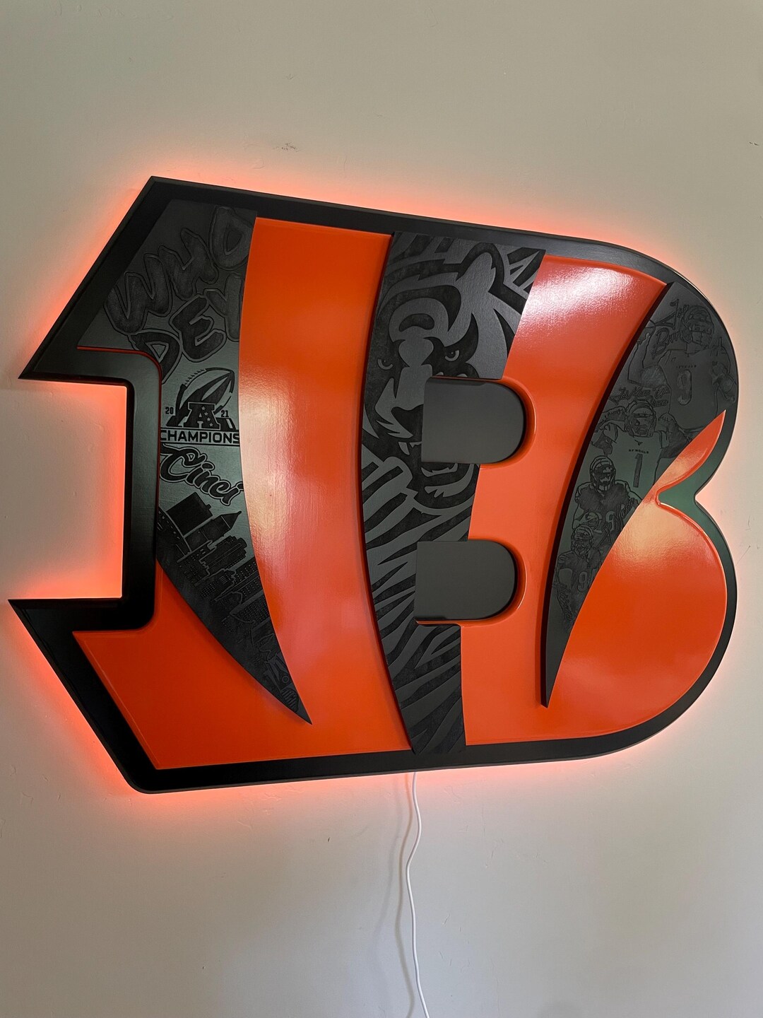 Cincinnati Bengals AFC Championship Sign (orange) - Etsy