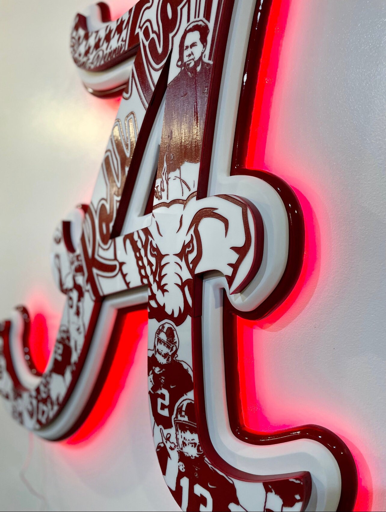 Alabama Crimson Tide LED Sign - Etsy