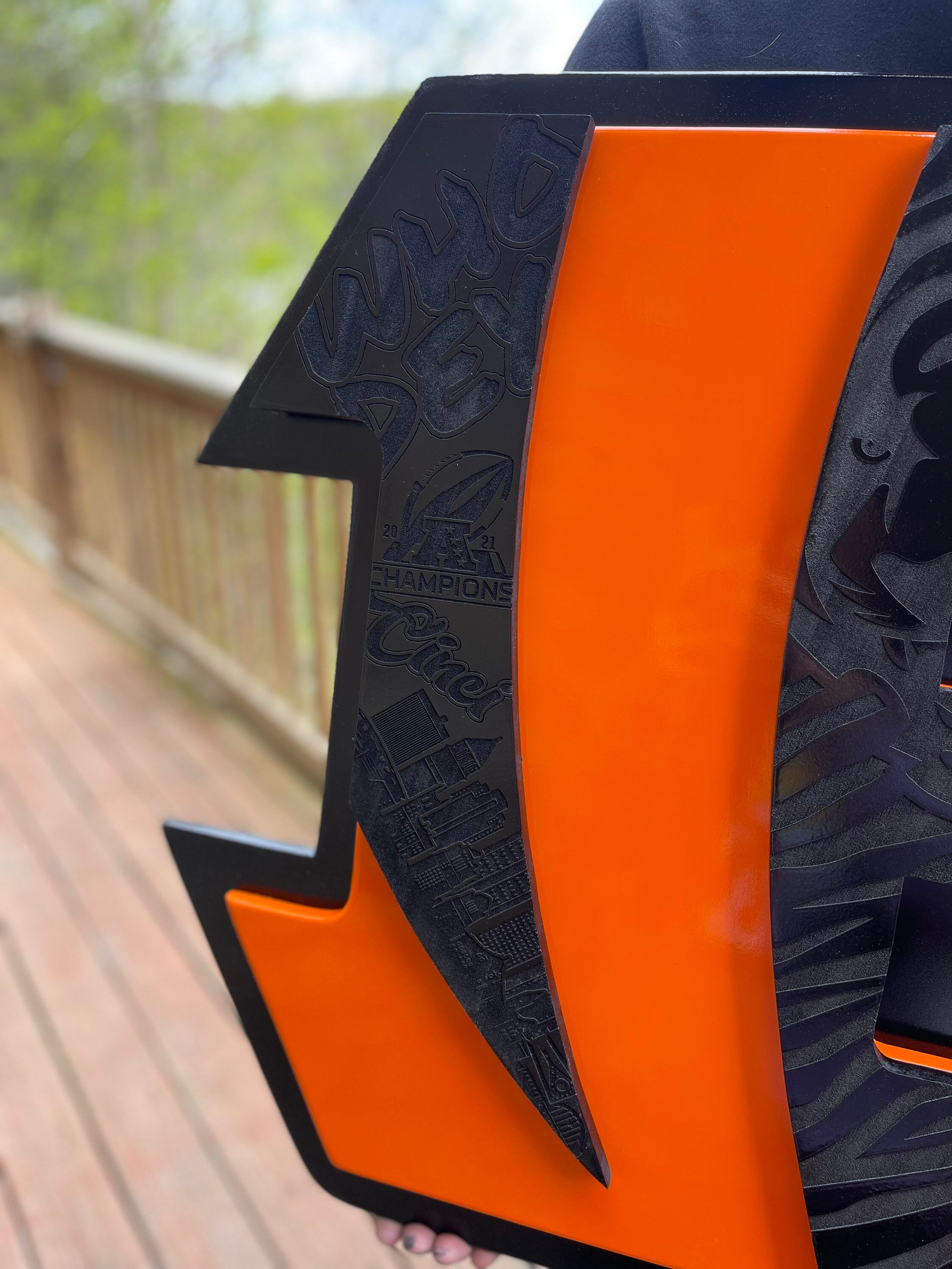 Cincinnati Bengals AFC Championship Sign orange - Etsy