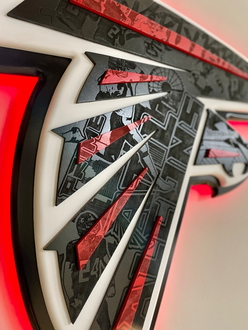 Atlanta Falcons LED Sign - Etsy