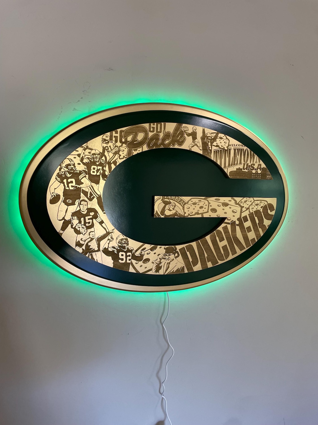 Green Bay Packers Sign - Etsy