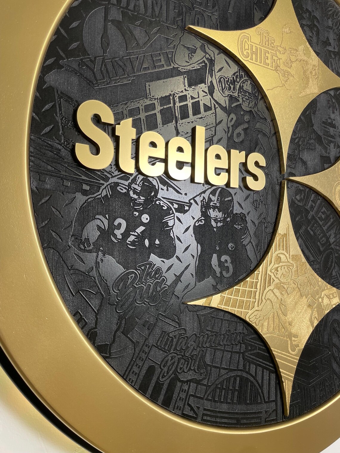 Pittsburgh Steelers LED Sign - Etsy