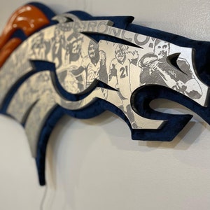 Denver Broncos LED Sign - Etsy