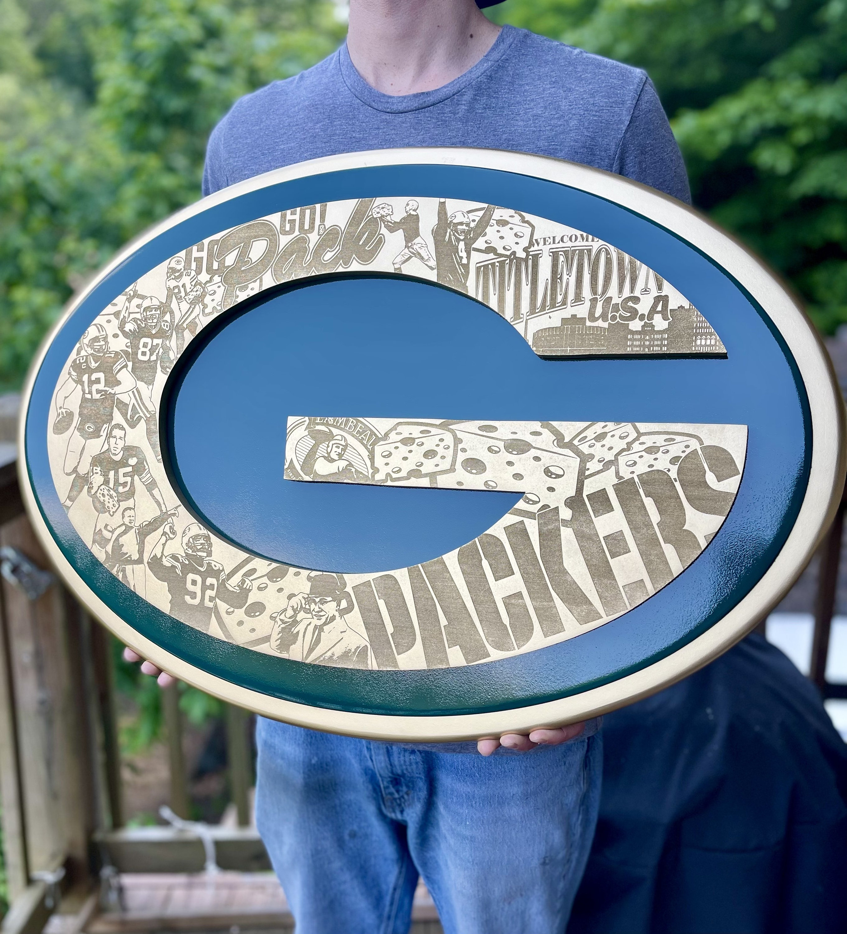 Green Bay Packers Sign - Etsy