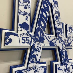 Los Angeles Dodgers LED Sign - Large - Etsy