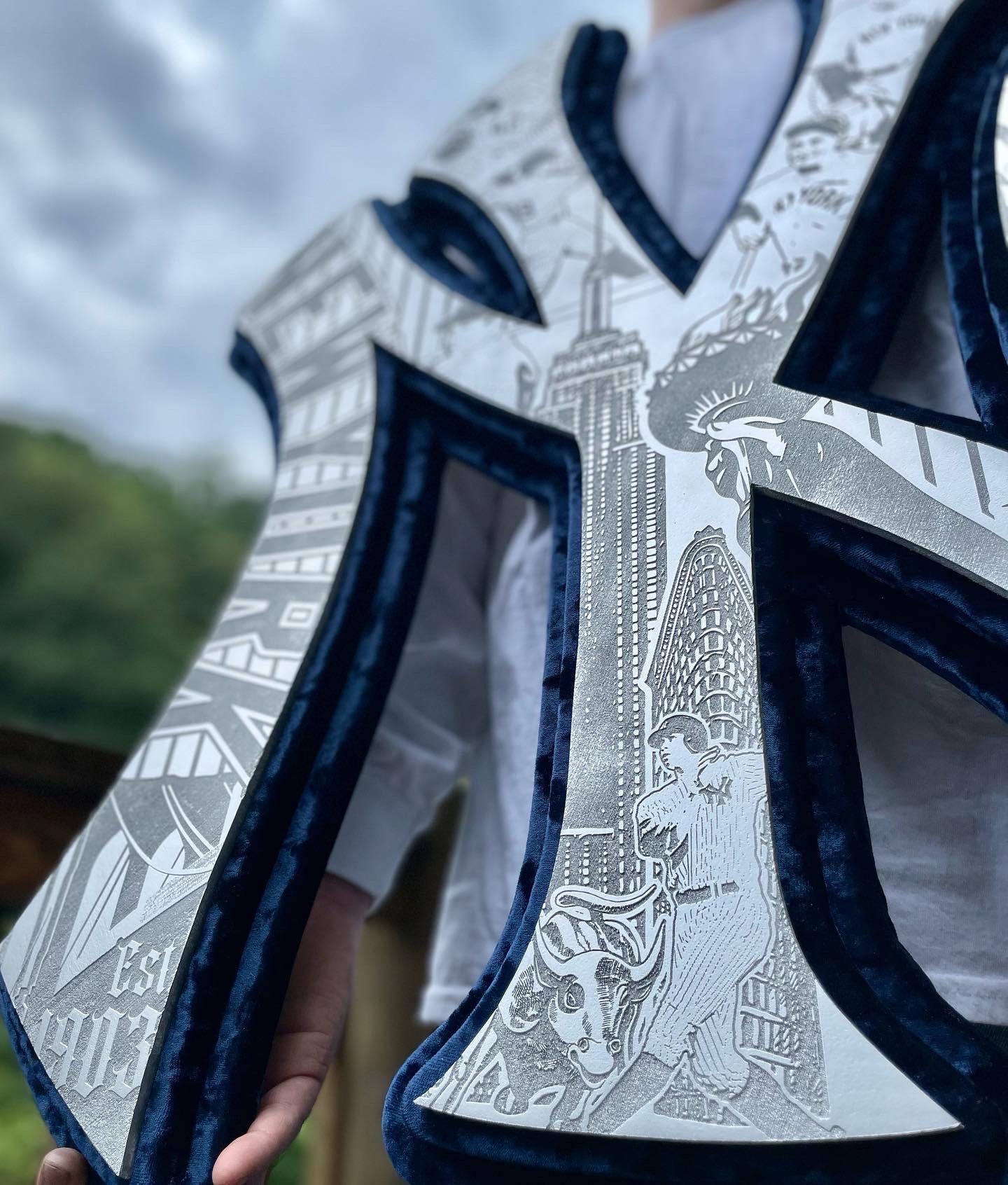 New York Yankees Blue Velvet LED Sign - Etsy