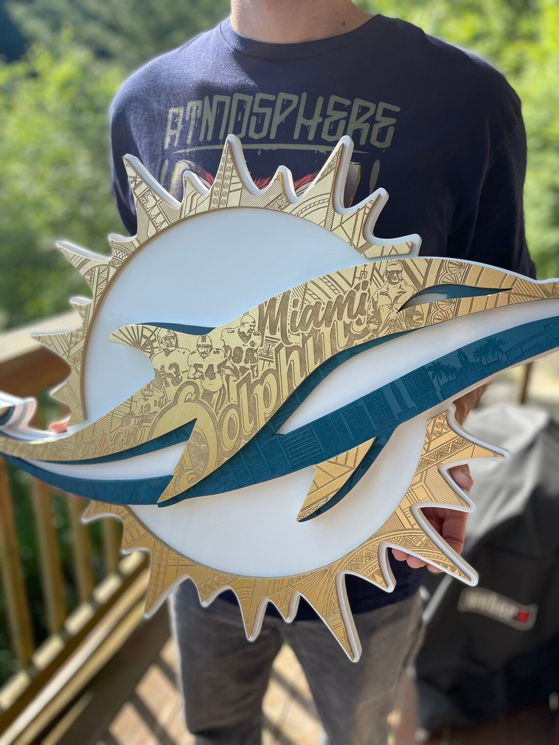 Miami Dolphins Sign - Etsy