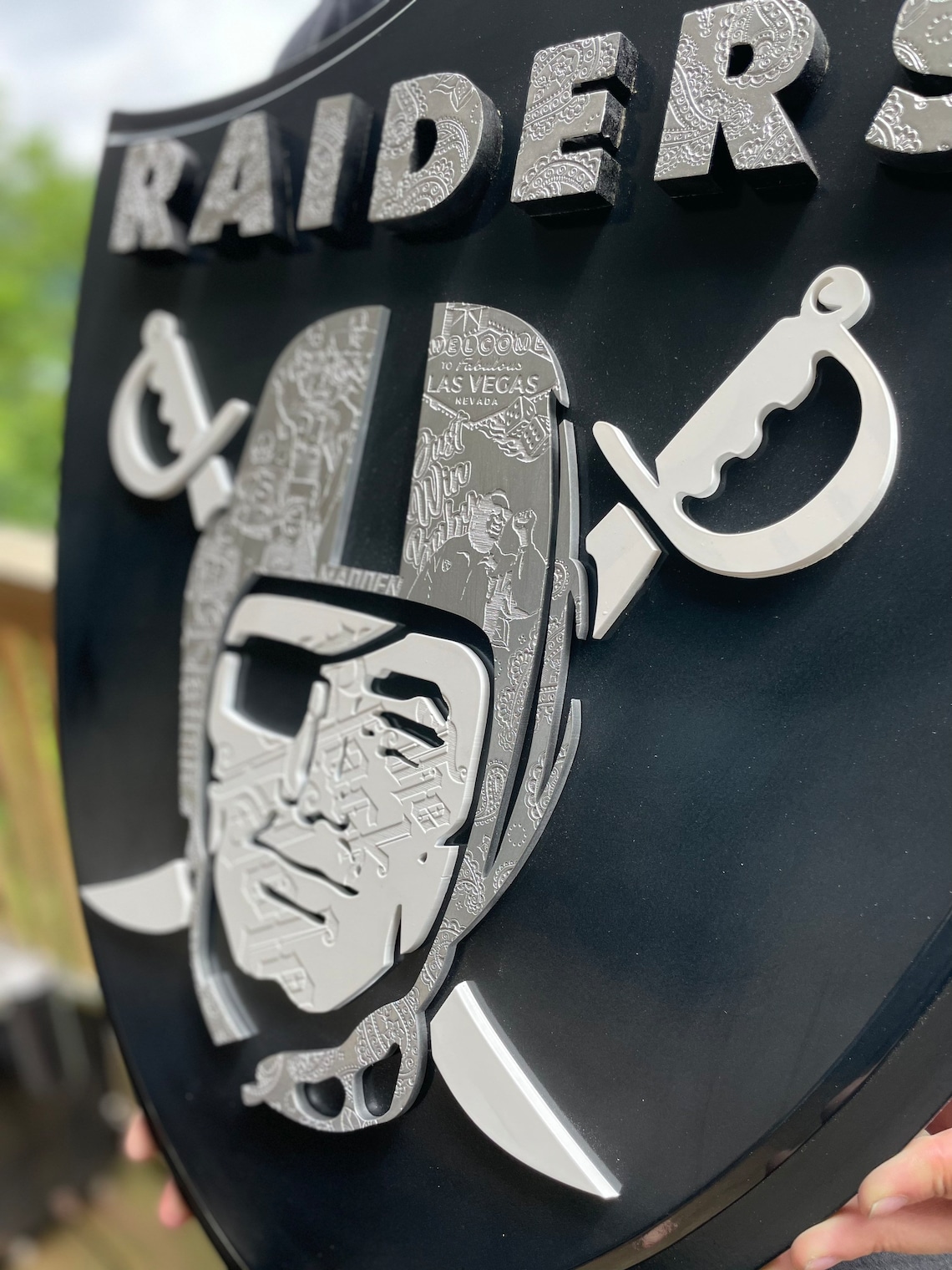 Las Vegas Raiders Sign - Etsy
