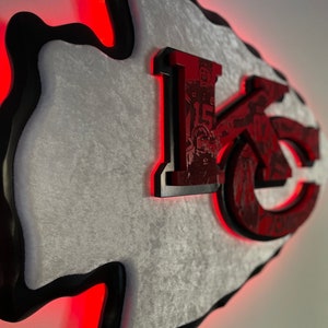 Kansas City Chiefs LED Sign - Etsy