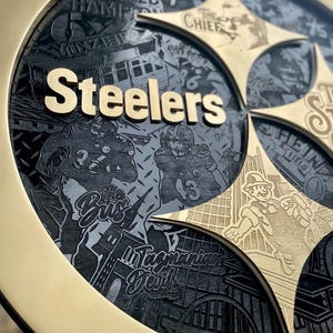 Pittsburgh Steelers LED Sign - Etsy
