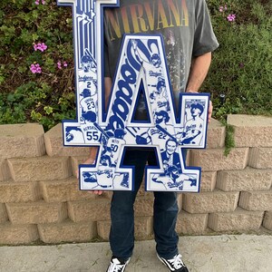 Los Angeles Dodgers LED Sign - Large - Etsy