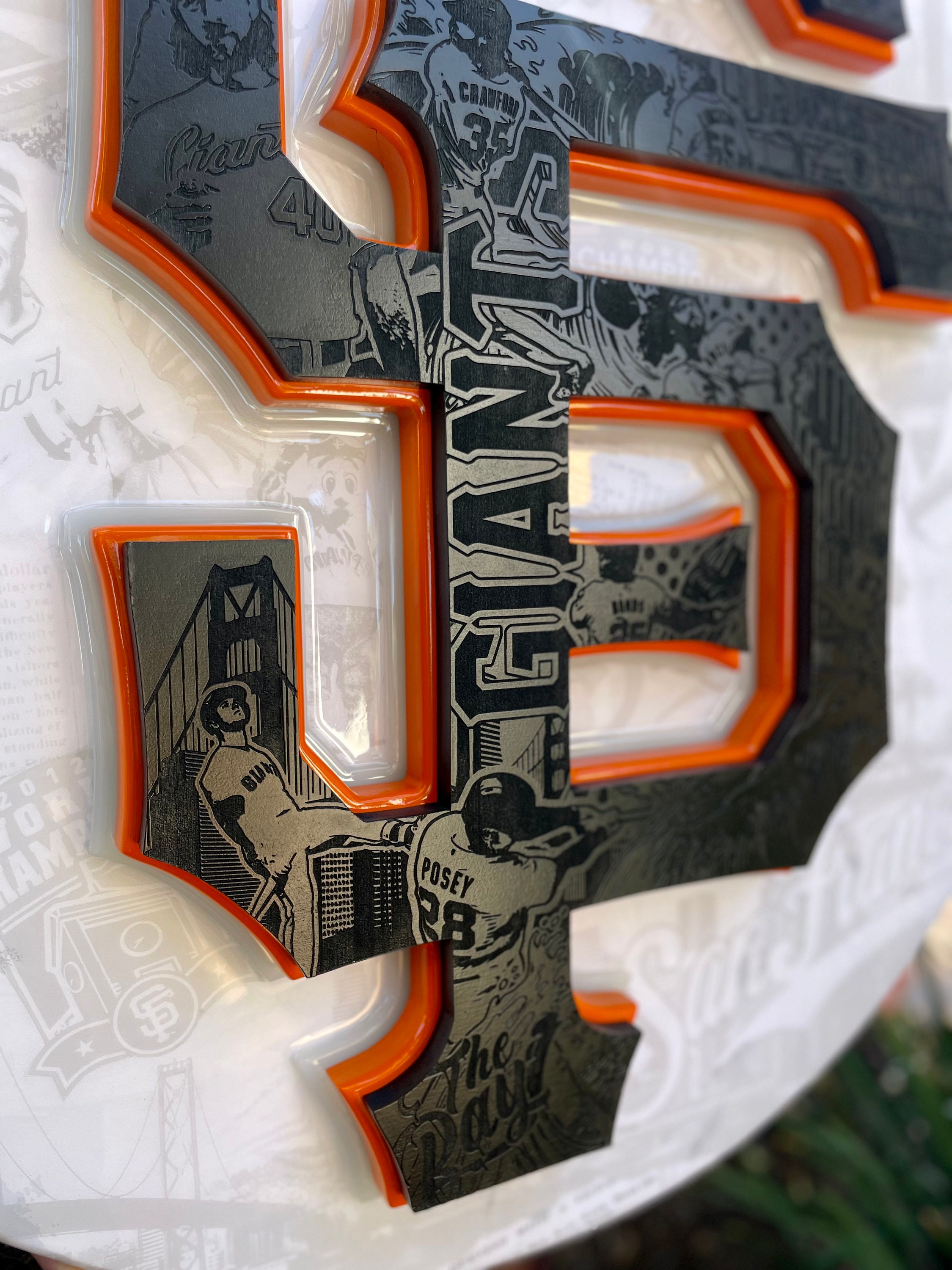San Francisco Giants LED Sign - Etsy
