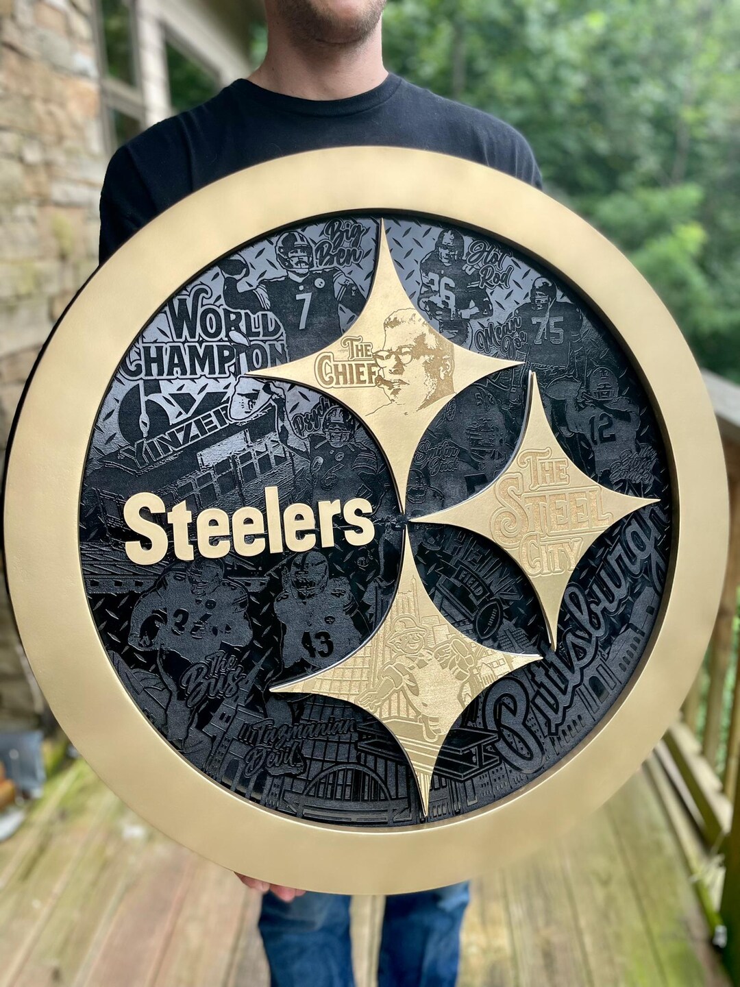 Pittsburgh Steelers LED Sign - Etsy