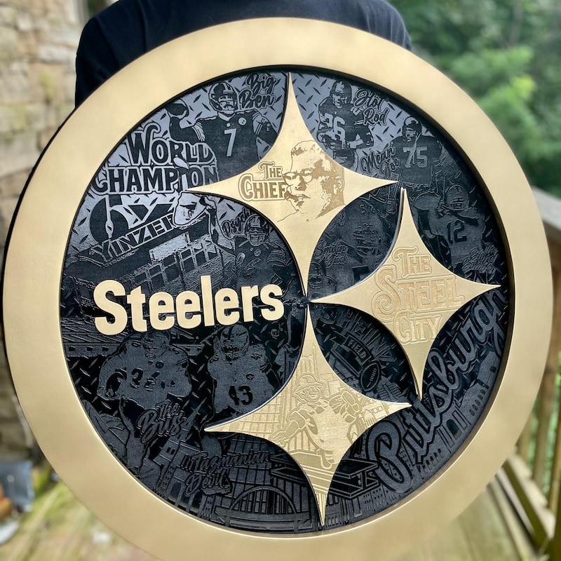 Steelers Bar Decor - Etsy