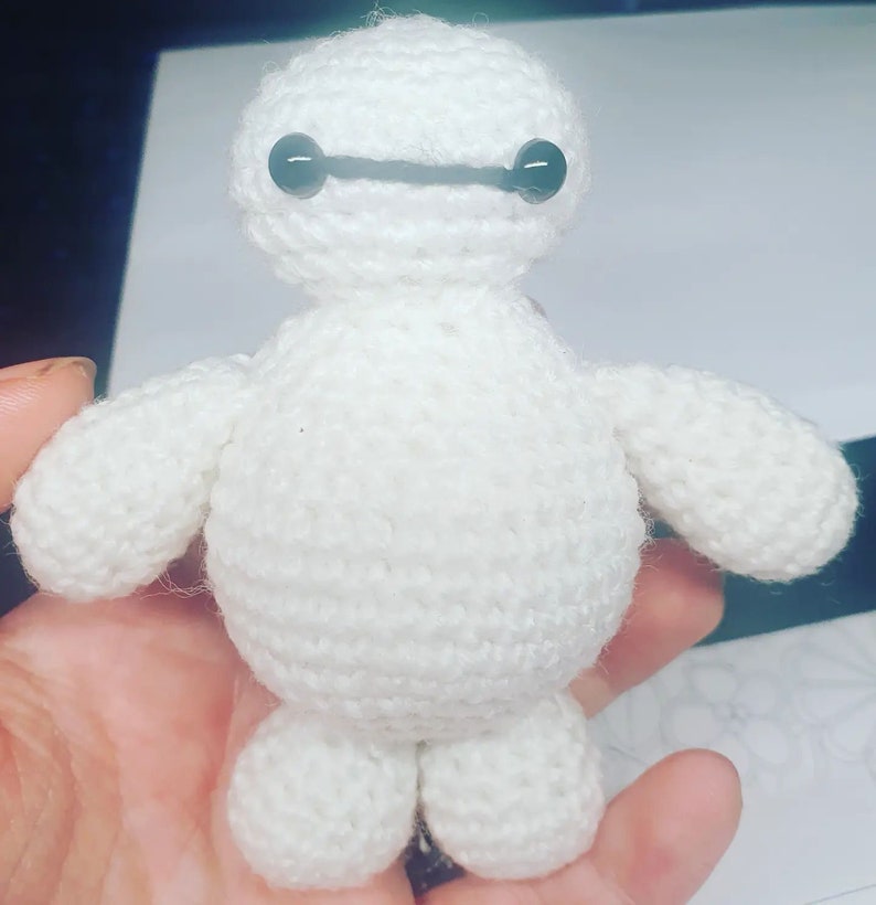 Crochet Baymax Pattern - Etsy