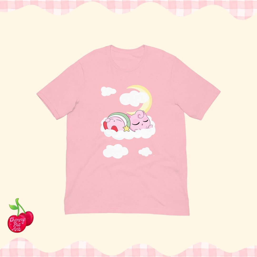 Nap Buddies Pink Kawaii Cute Tshirt Anime Gamer Girl Egirl - Etsy