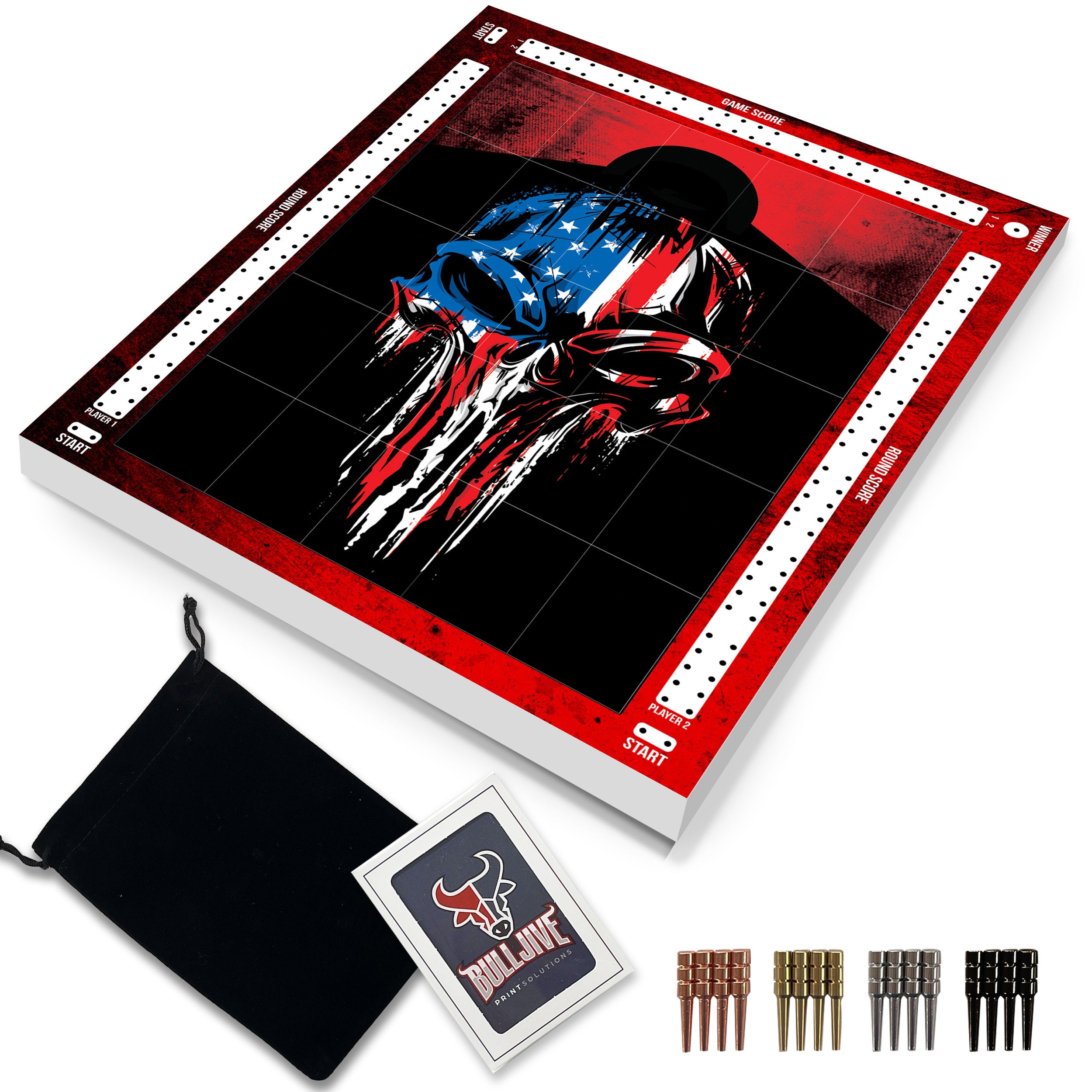 Cross Cribbage Board Set Includes the Board Cards Pegs & a - Etsy