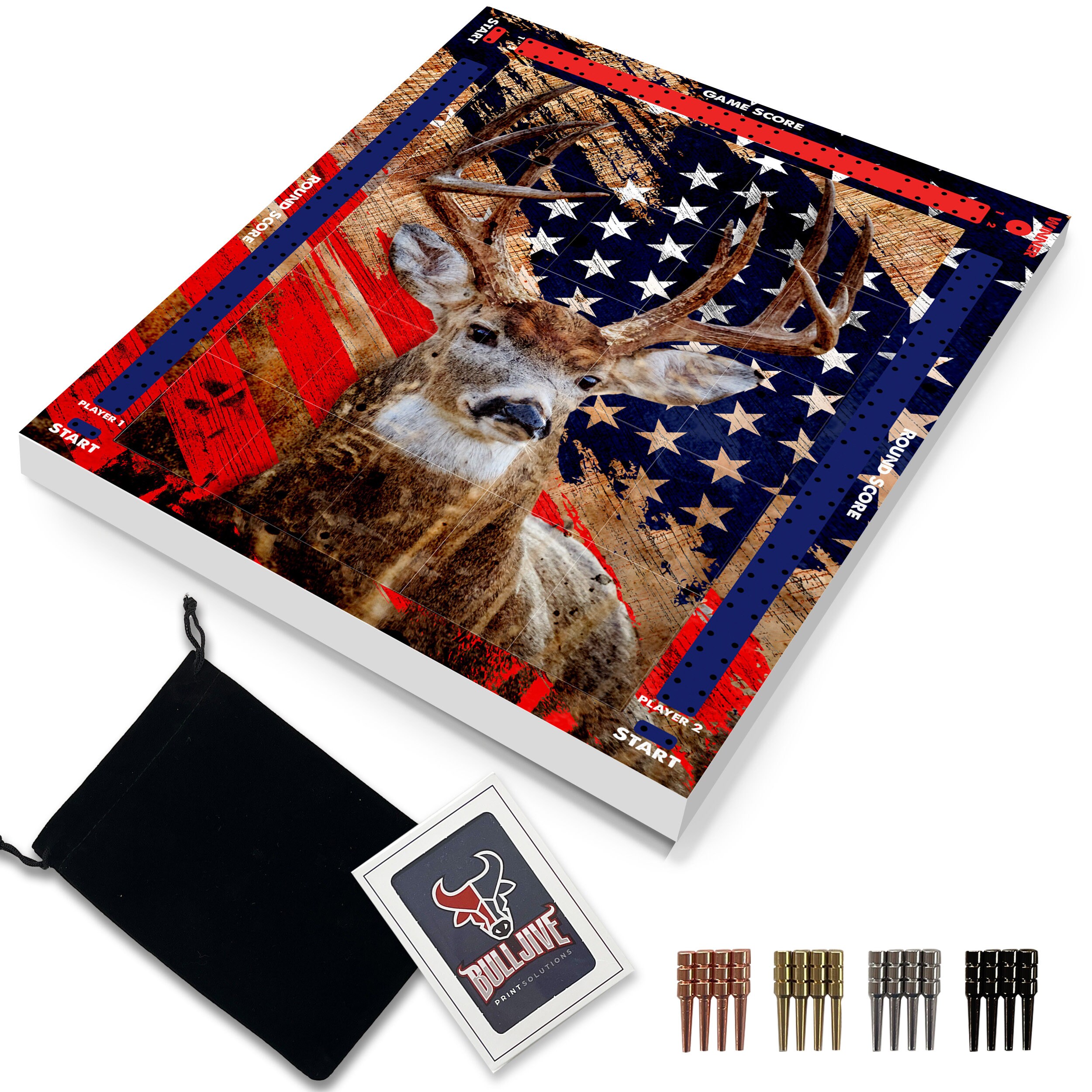 Cross Cribbage Board Set Includes the Board Cards Pegs & a - Etsy