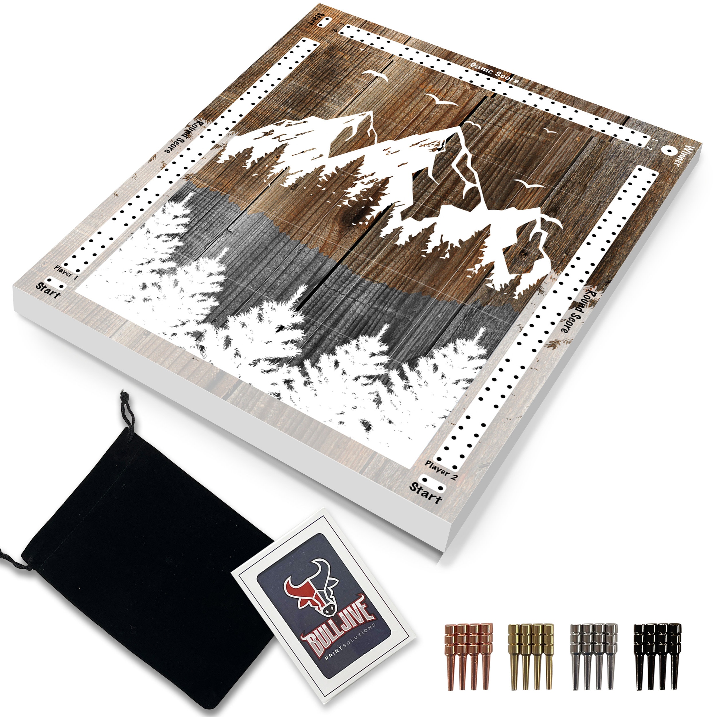 Cross Cribbage Board Set Includes the Board Cards Pegs & a - Etsy