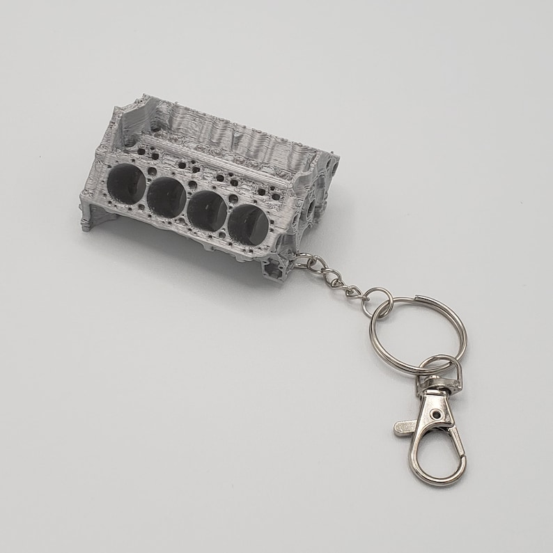 V8 Chevy Engine Keychain - Etsy