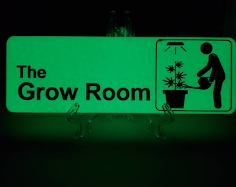The Grow Room Sign STAND INCLUDED - Etsy