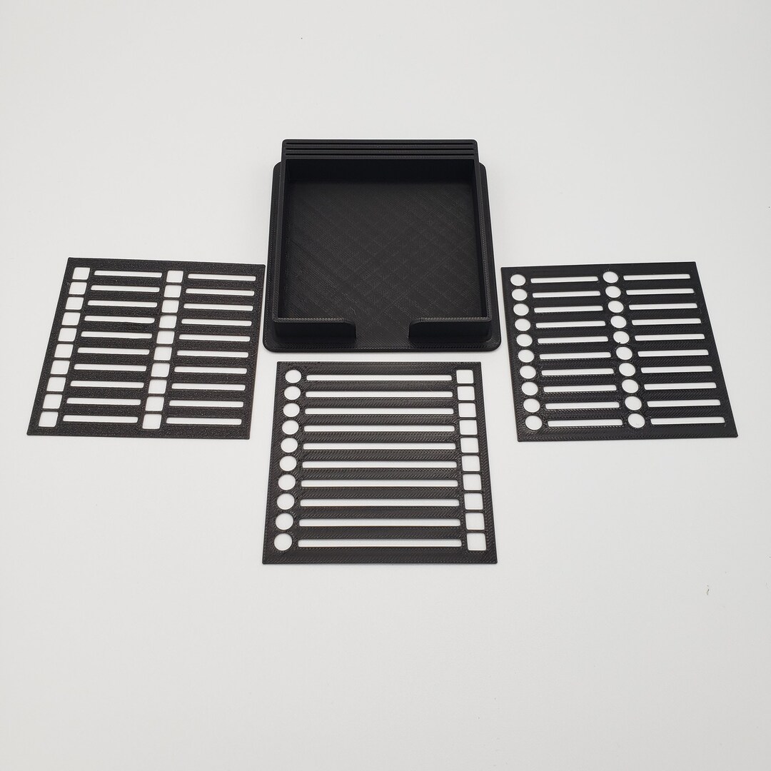 3x3 Sticky Note Holder With Stencils - Etsy