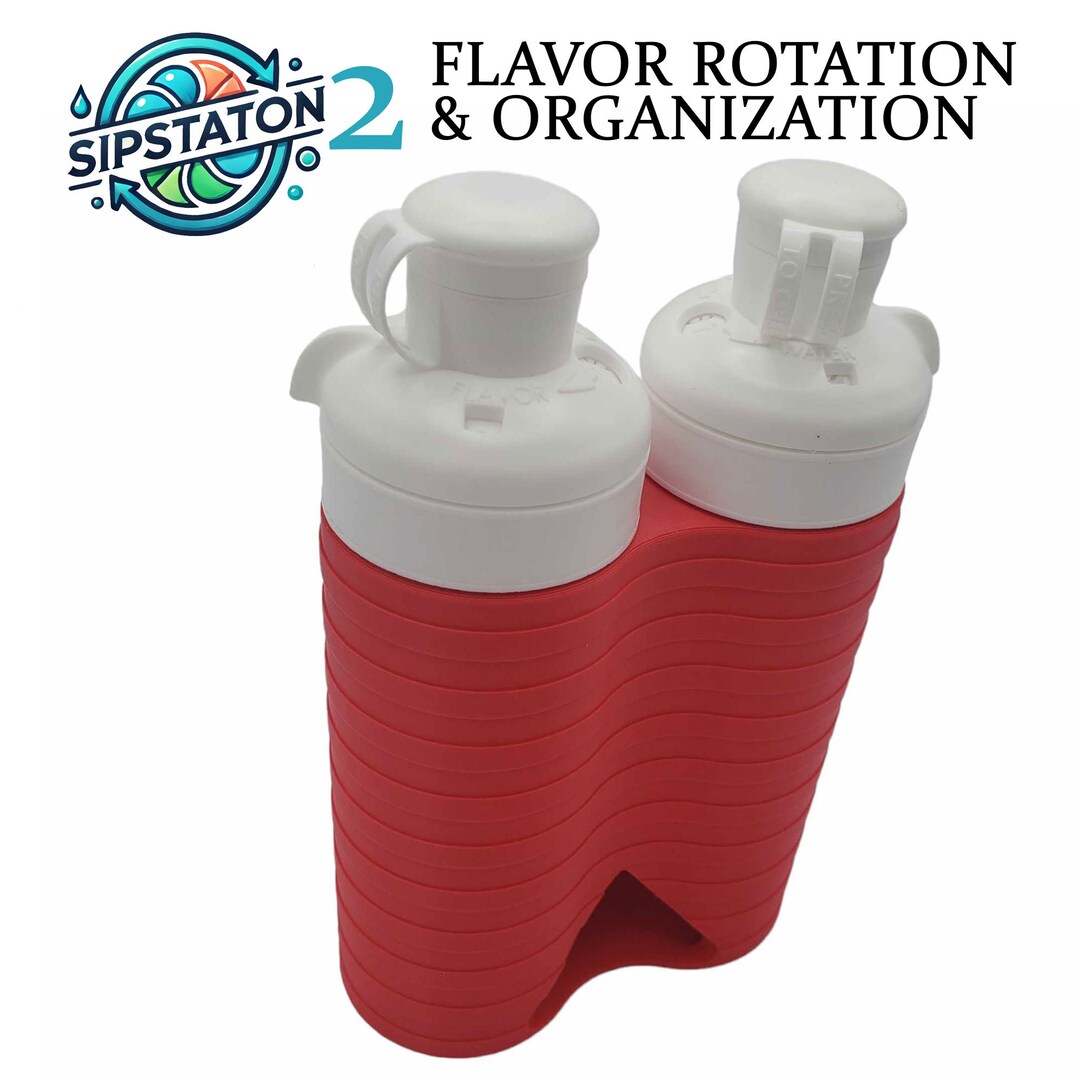 Sipstation - 2 Slot Square Sip Flavor Cartridge Holder - Etsy