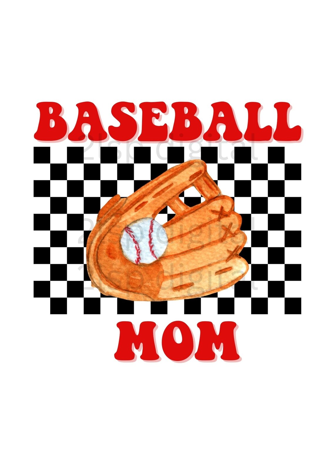 Baseball Mom, Baseball Png and Svg, Baseball and Glove, Sublimation ...