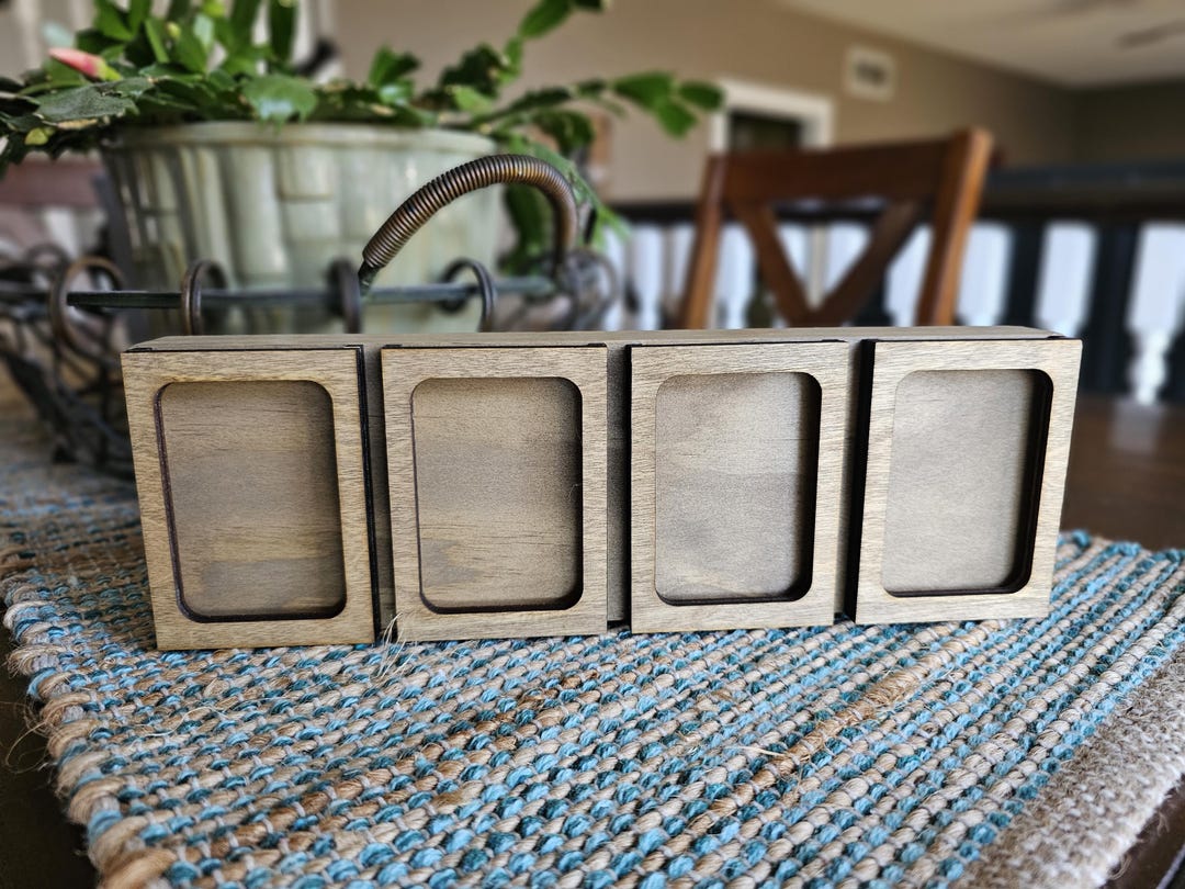 Personalized Wood Kids Wallet Size 2x3 School Picture Frame for 2,3 ...