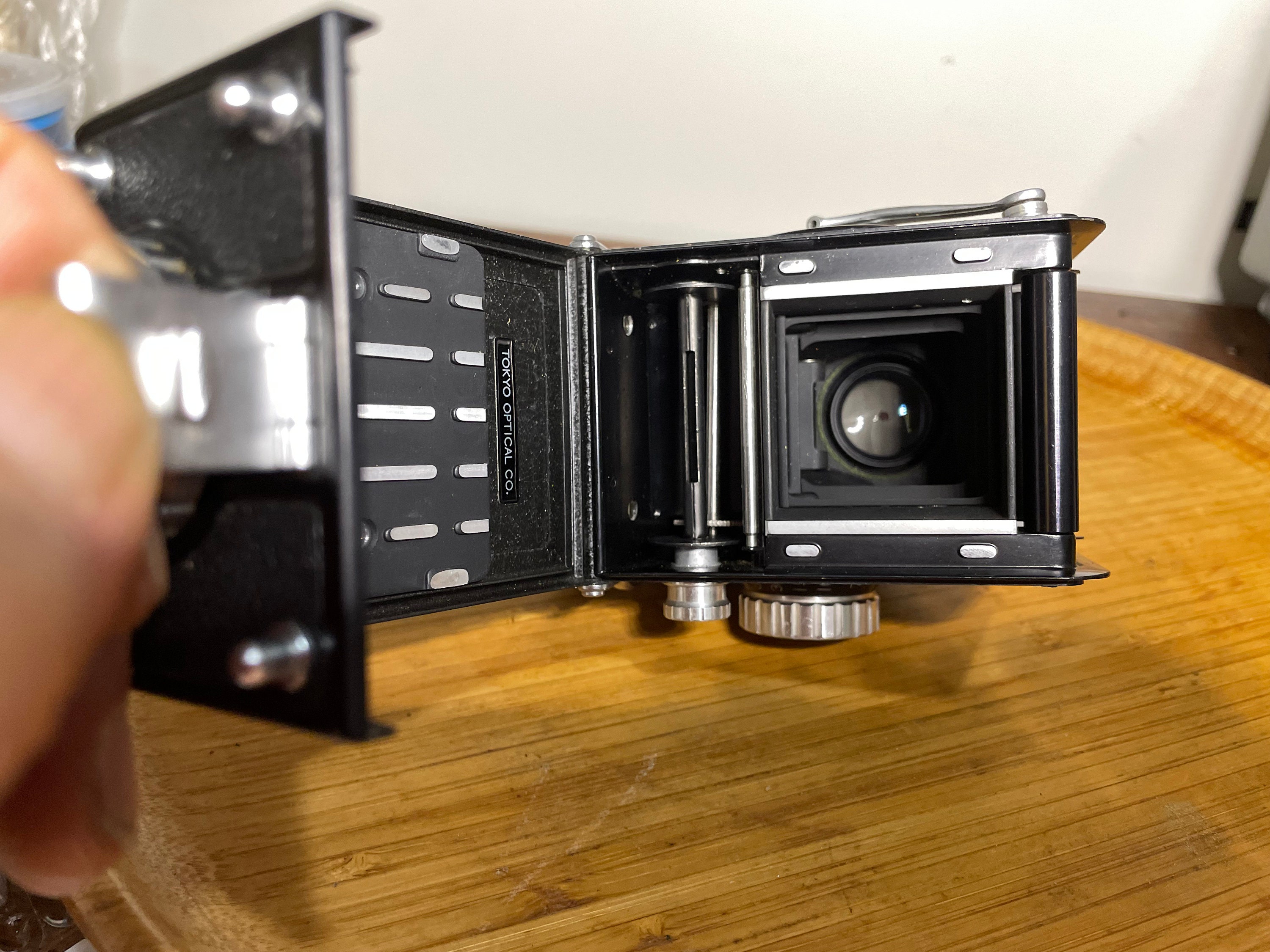 SAWYERS Mark IV Miniature Twin Lens Reflex 127 Camera F2.8 Lens W/film ...