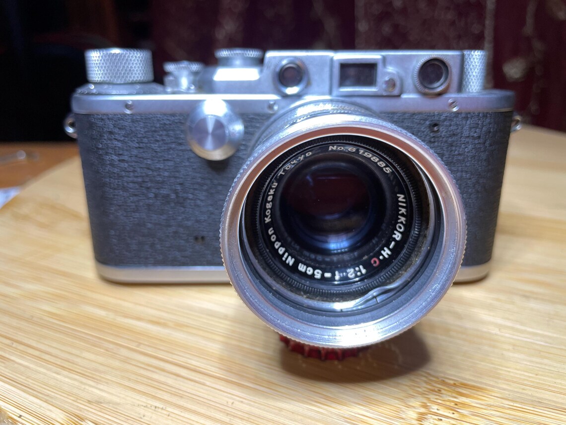 NICCA "tower" TYPE 3 35MM Rangefinder Camera W/ Nikkor 50mm F2 Lens ...