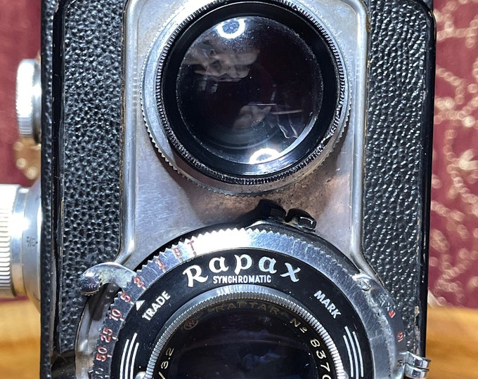 CIRO-FLEX Model F Medium Format Twin Lens Reflex Camera W/rapax Shutter ...