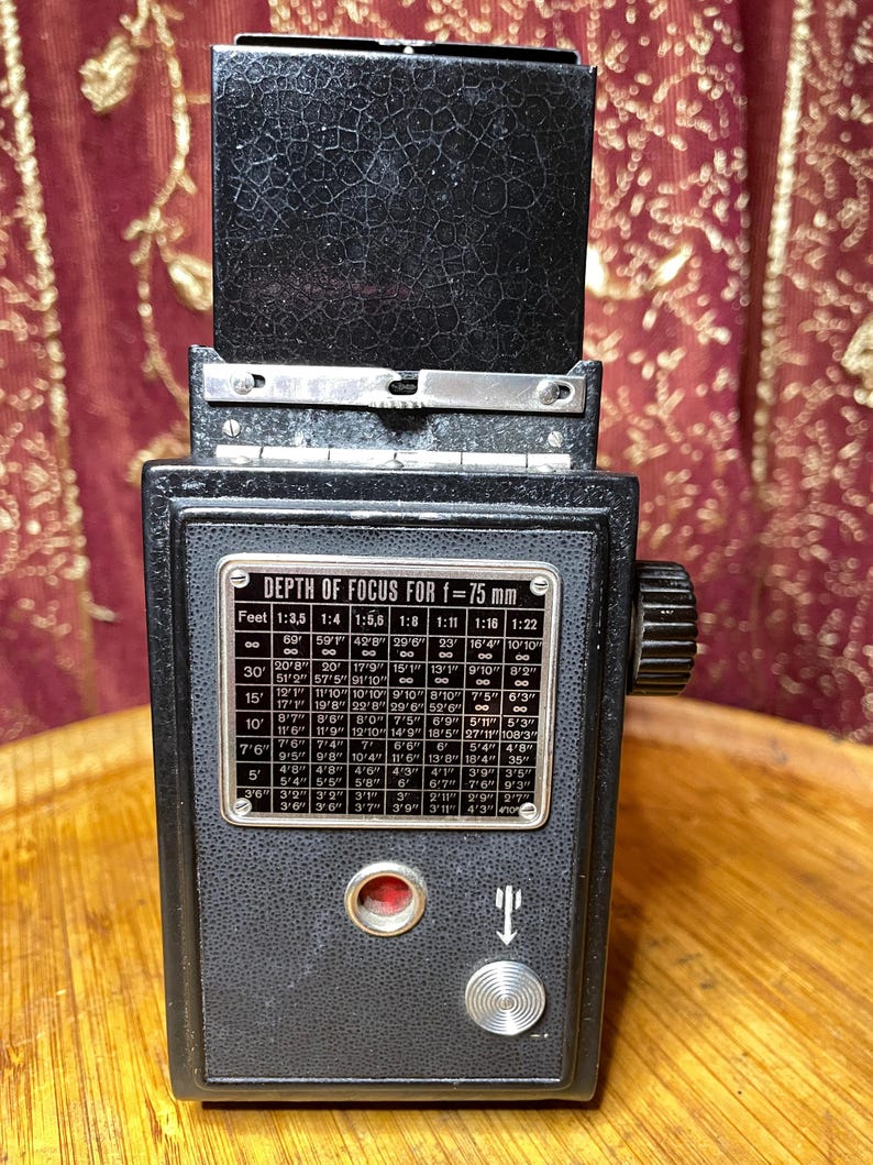 REFLEKTA German Medium Format Twin Lens Reflex Camera W/ E.ludwig F3.5 ...