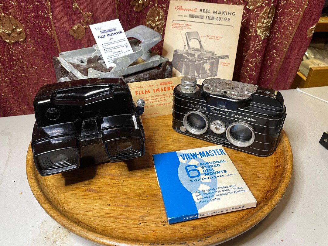 View Master Personal Camera COMPLETE SET Make Your Own 3-D View Master ...