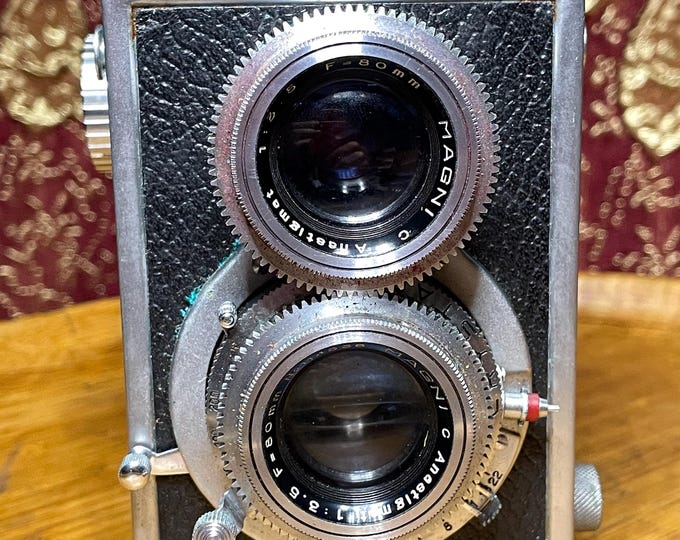 CRYSTARFLEX Medium Format 120 Roll Film 6x6 TLR Camera C-master C ...