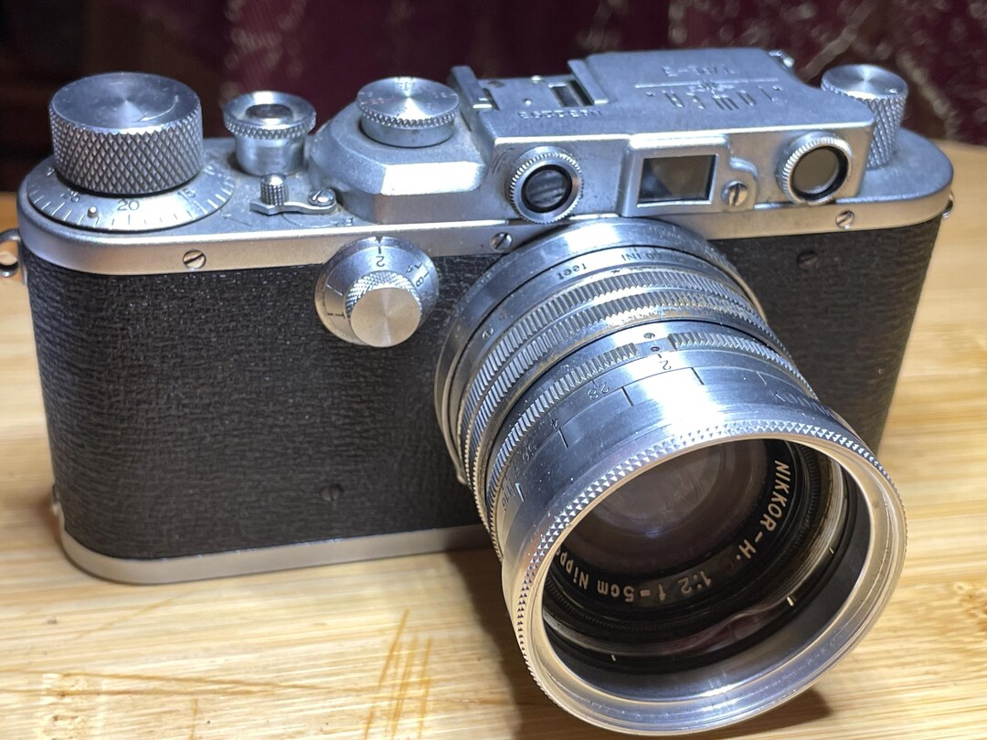 NICCA "tower" TYPE 3 35MM Rangefinder Camera W/ Nikkor 50mm F2 Lens ...