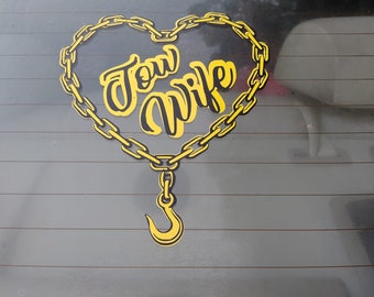 Tow Truck Decal | Etsy