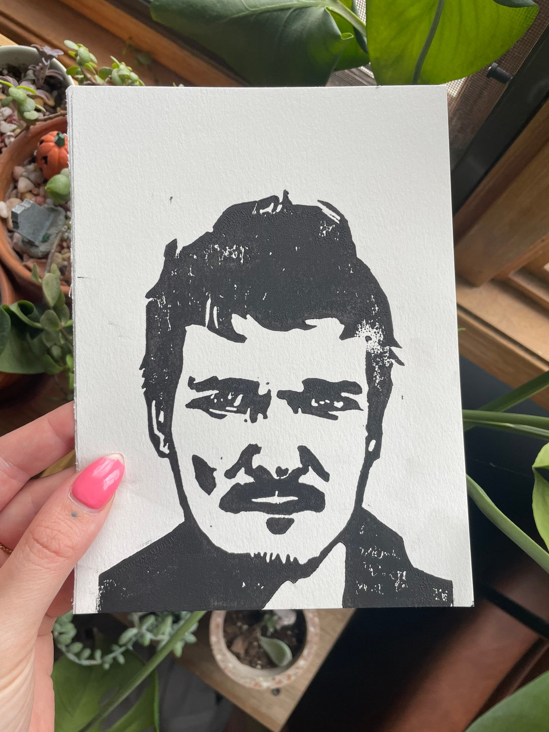 Pedro Pascal Print - Etsy