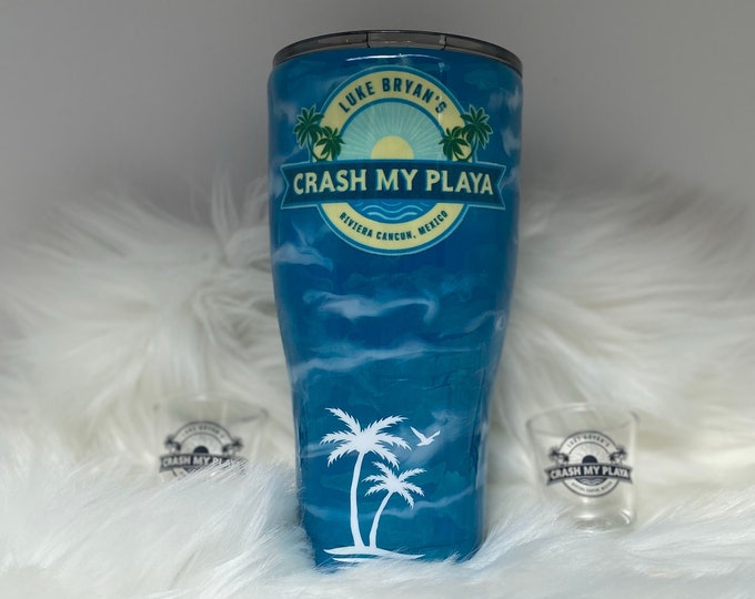 Luke Bryan's Crash My Playa Official Concert Poster, Riviera Maya ...