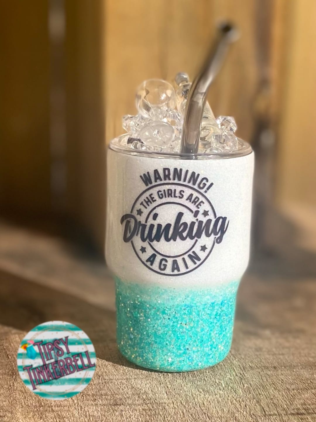 Epoxy Glitter Shot Glass Tumbler, 3 Oz, Free Personalization, Warning ...