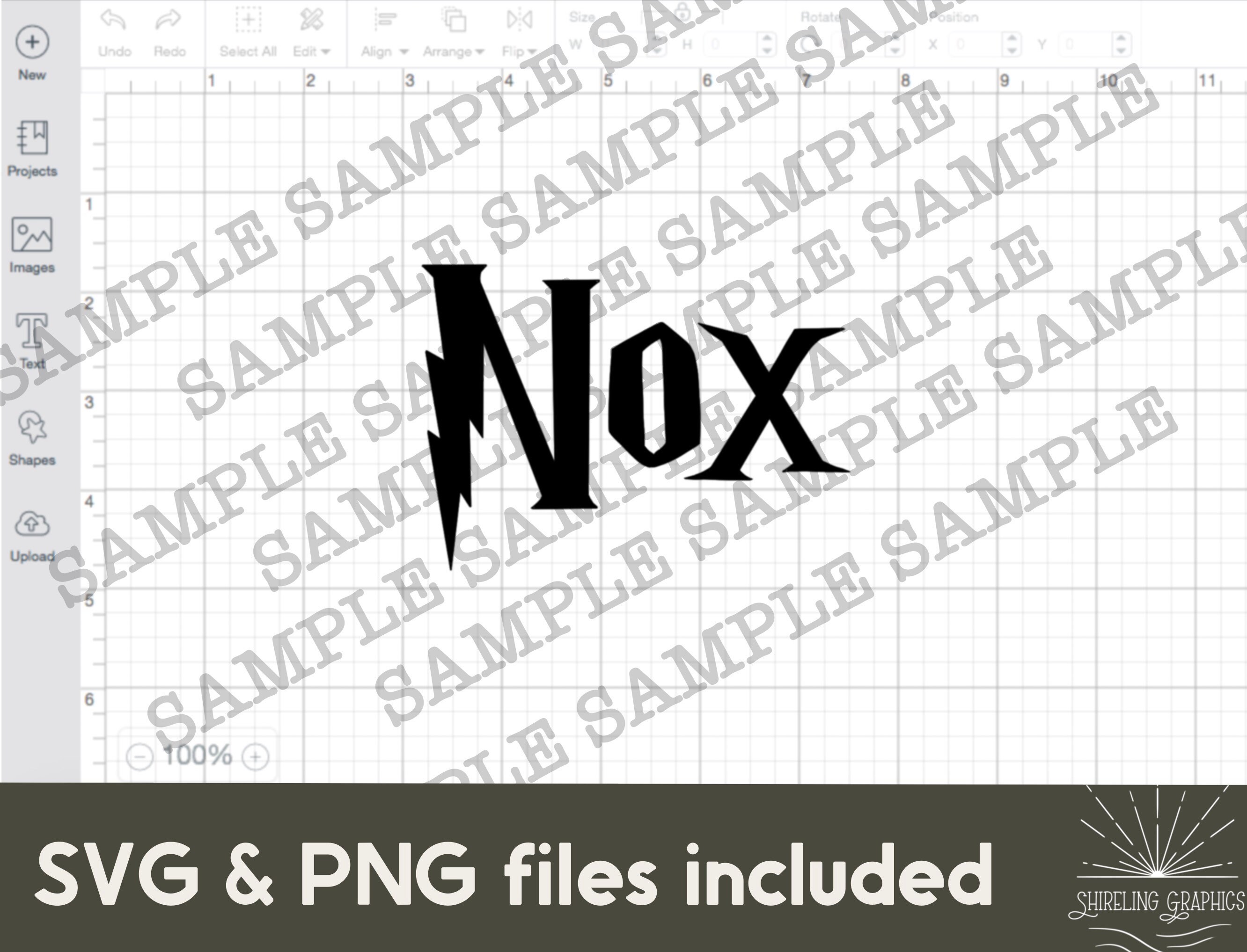 Lumos Nox SVG PNG Image Instant Download - Etsy Australia