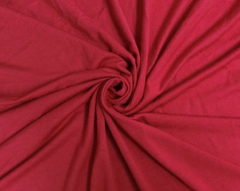 Red 60 ITY Heavy Stretch Jersey Knit Fabric by the Yard Style 460 - Etsy