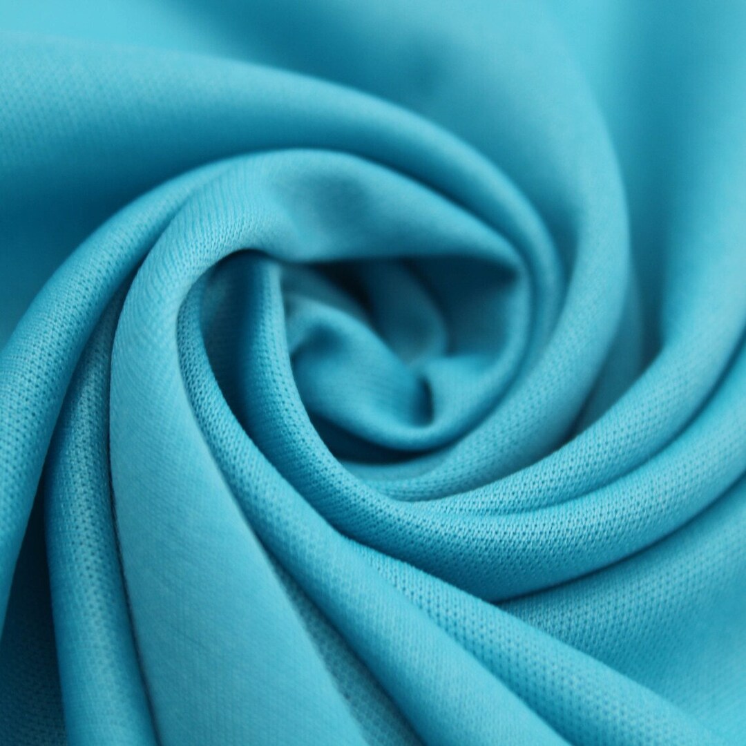 60" Wide Blue -226 Interlock Lining Fabric Tops, Cardigans, Decorations ...