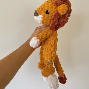 Lion Snuggler Lion Lovey Lion Stuffed Animal Jungle Nursery Wild One ...