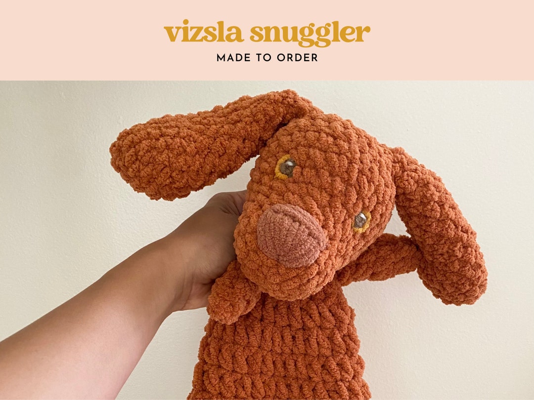Vizsla Snuggler Vizsla Stuffed Animal Puppy Snuggler Dog Lovey Dog ...