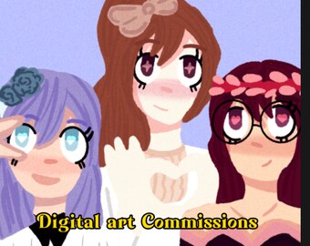 Custom Digital Commissions - Etsy