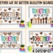 Together We're Better Bulletin Board and Door Kit - Etsy